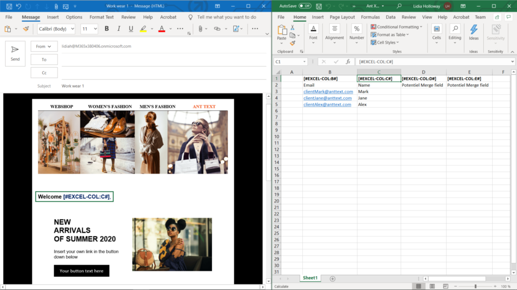 Docs - Merge Fields - Ant Text